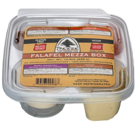 Falafel Mezza Box - Trazza Foods
